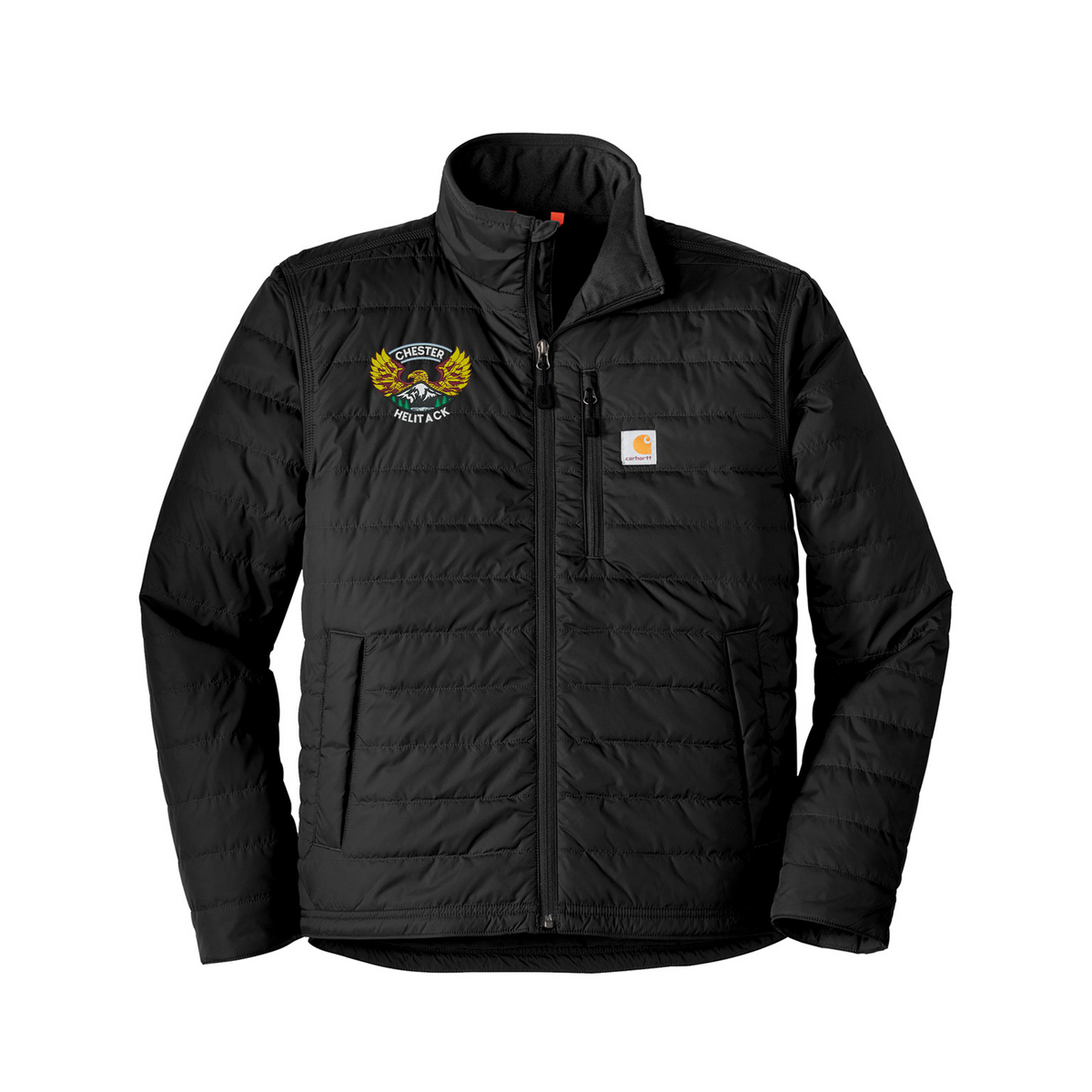 CHESTER HELITACK - CARHARTT GILLIAM JACKET- BLACK – CrossFreedom